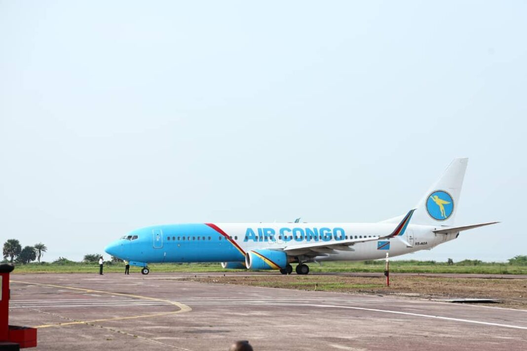 RDC: la compagnie Air Congo a lancé son vol inaugural à l’aéroport ...